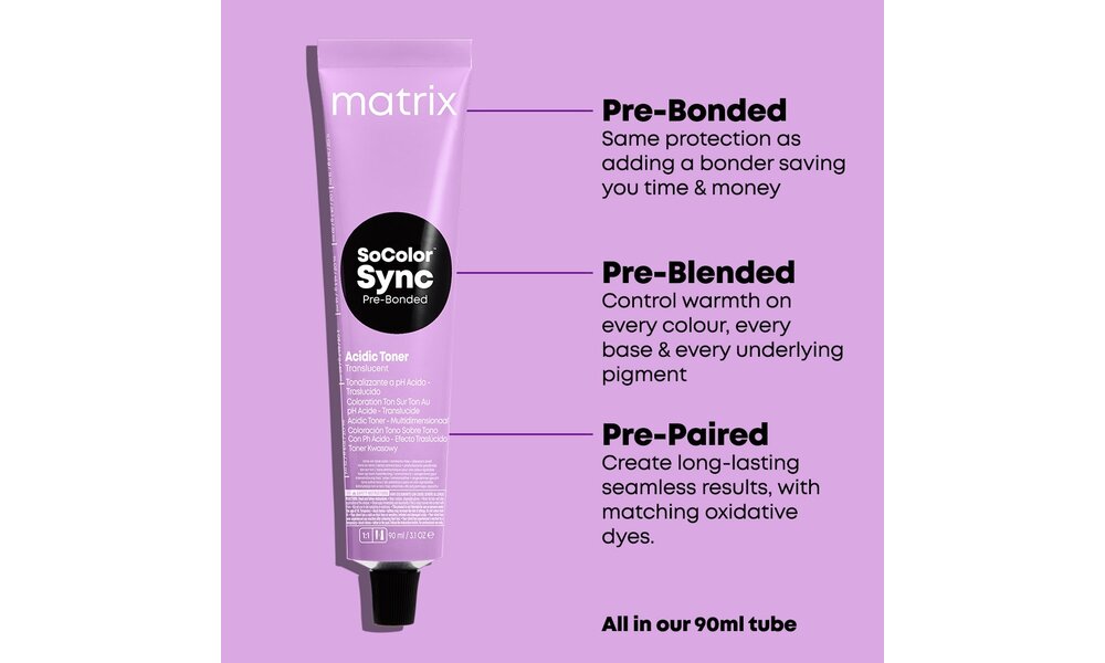 Matrix SoColor Sync Tone on Tone shop je voordelig bij Haarspullen.nl ...