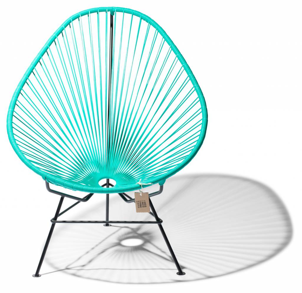Chaise Acapulco turquoise classique! - *Le fauteuil Acapulco authentique*