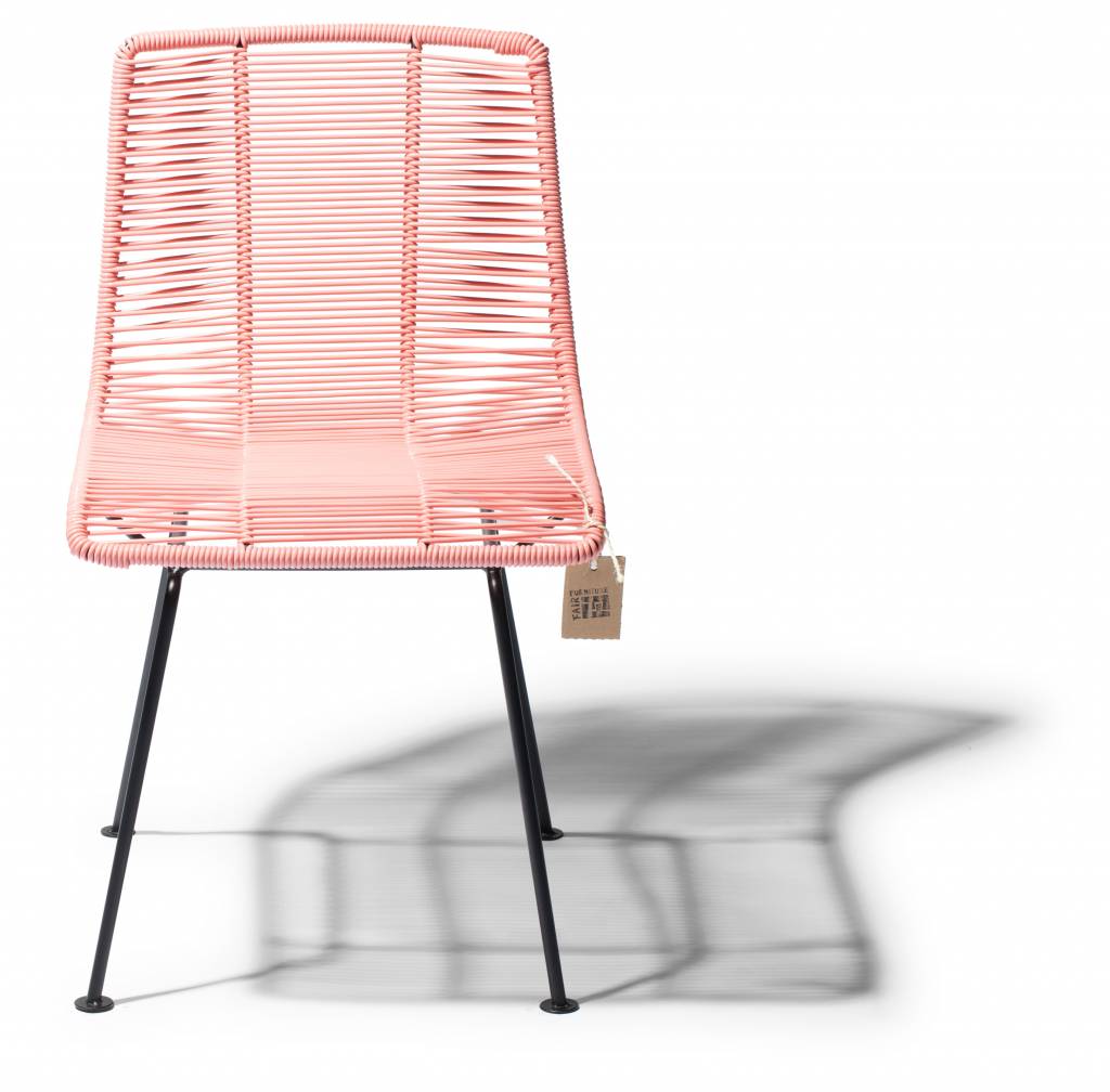 Silla Rosarito rosa salmon - Auténticas Sillas Acapulco