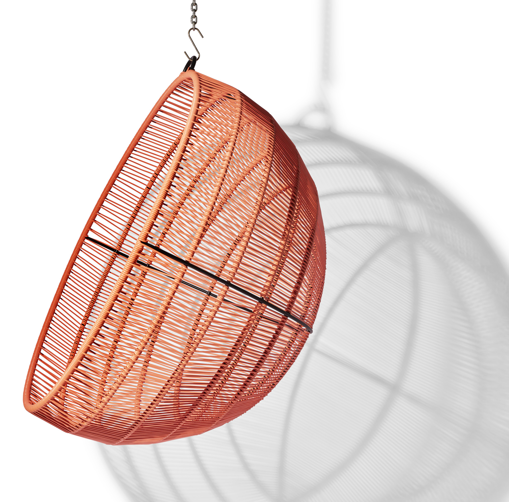 Boba hanging chair salmon pink | The Original Acapulco chair