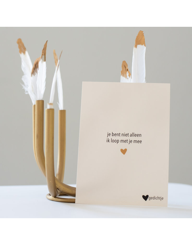 Postkaart Hartgedichtje 12 st. Trots op wie je bent - give-x