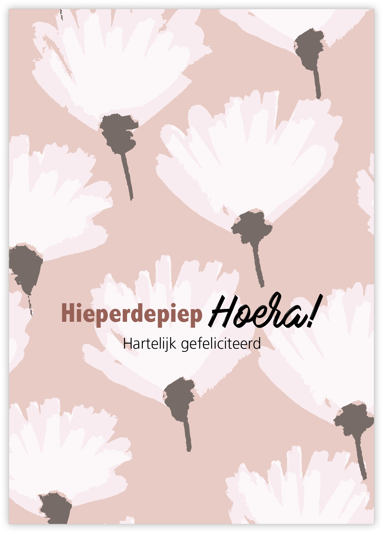 Postkaart Earth 12 st. Hieperdepiep hoera! Hartelijk gefeliciteerd - give-x