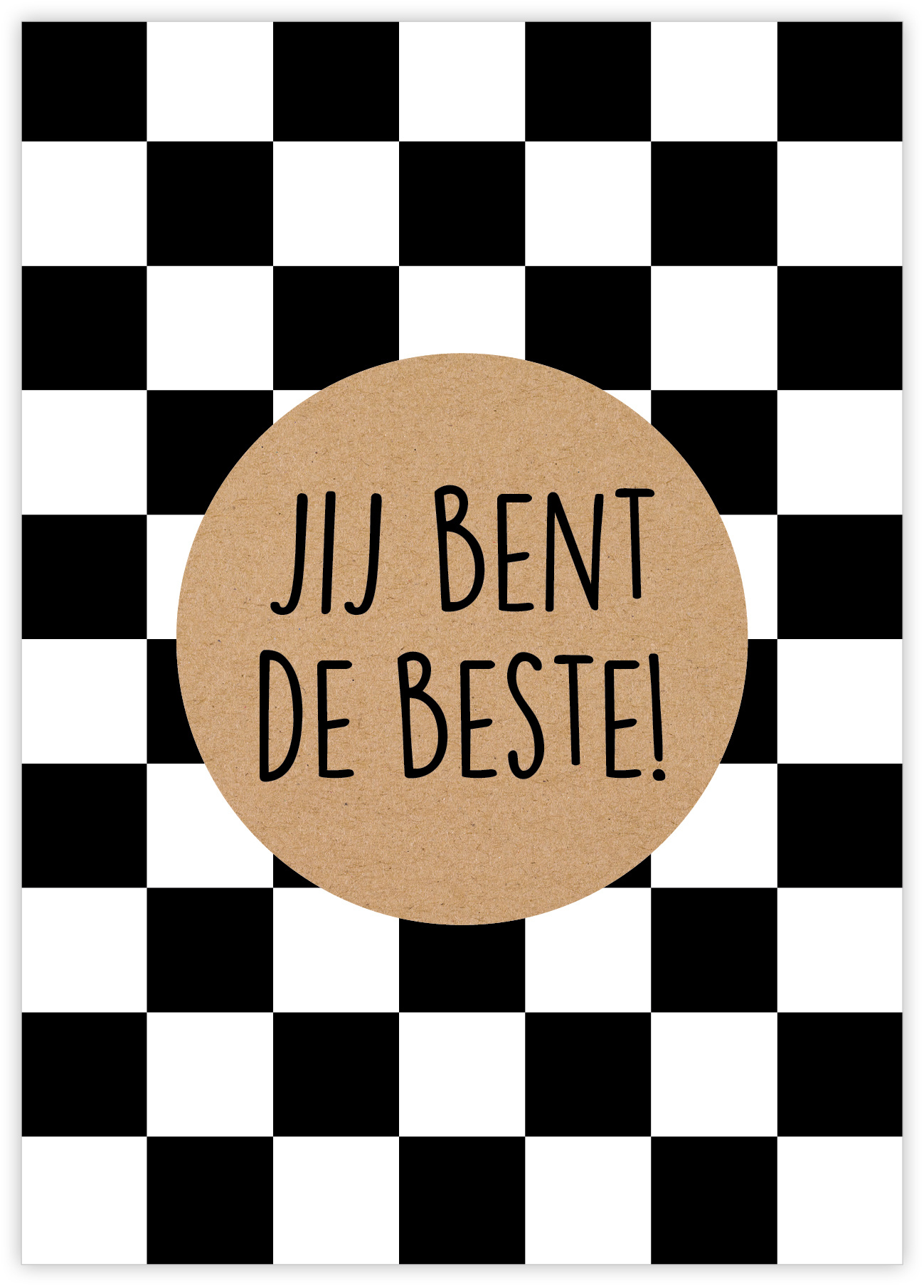 Postkaart HIPP 12 st. Jij bent de beste! - give-x