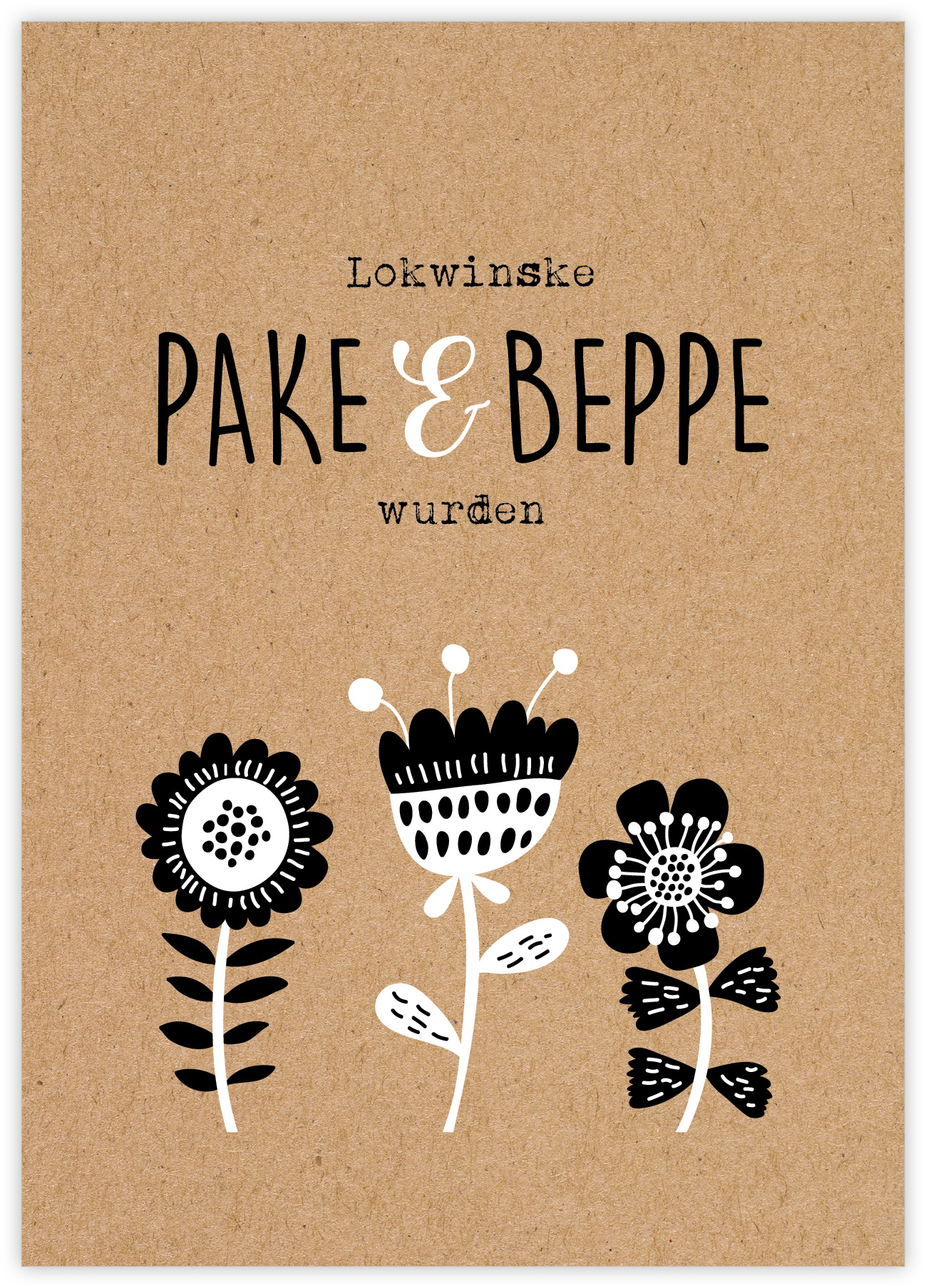 Postkaart Elephant Fries 12 st. Lokwinske pake & beppe wurden - Give-X