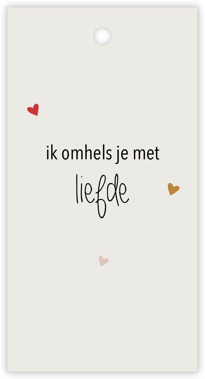 Cadeaukaartje Schatjes 12 st. Ik omhels je met liefde - Give-X ...