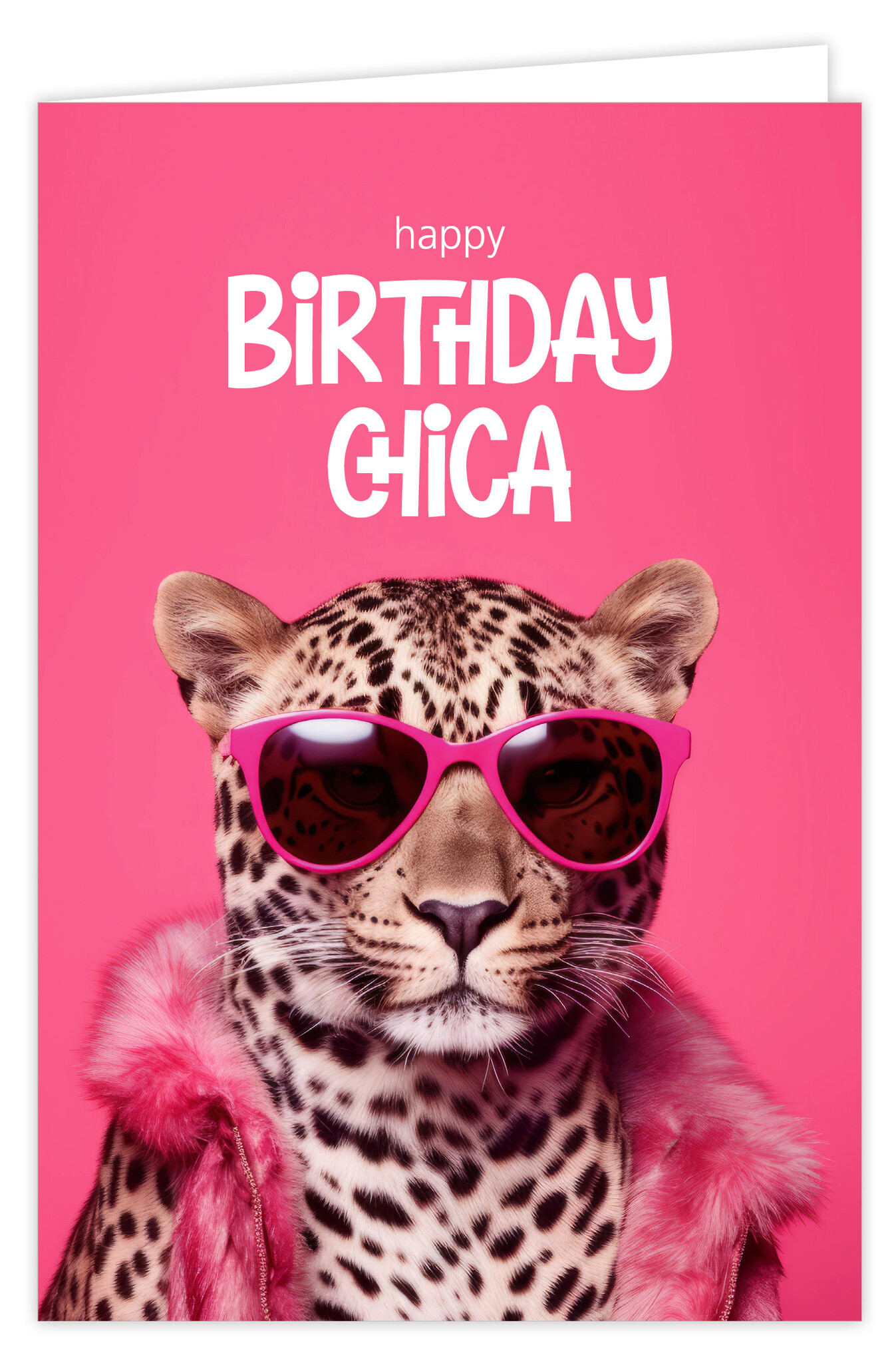 Wenskaart WHOOP WHOOP 6 st. Happy birthday chica - Give-X