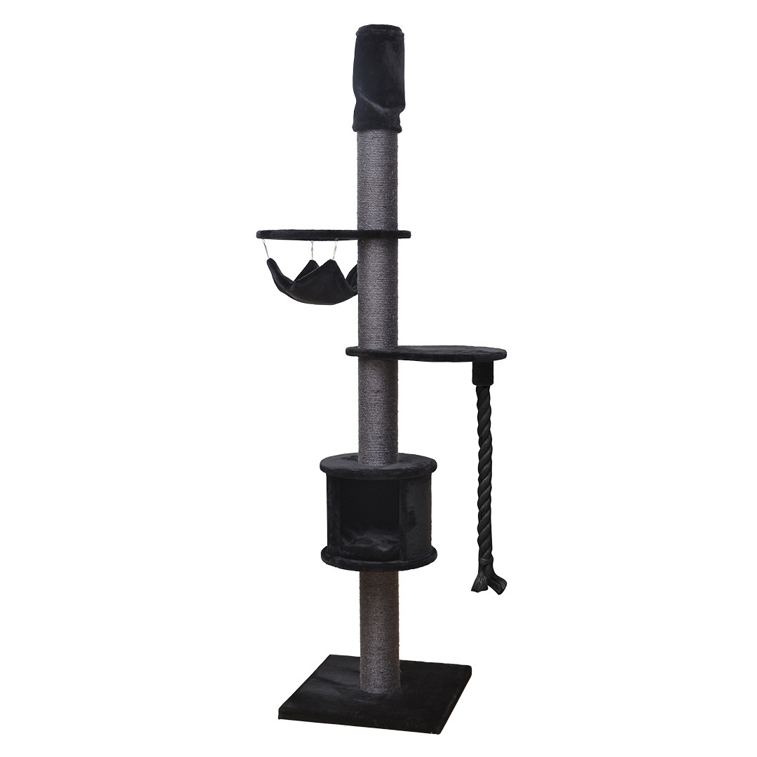 EBI Ceiling Cat Tree Chester Black - PetsGifts