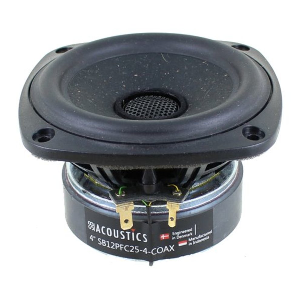 Order SB Acoustics SB12PFC25-4-COAX Coaxial Woofer - SoundImports
