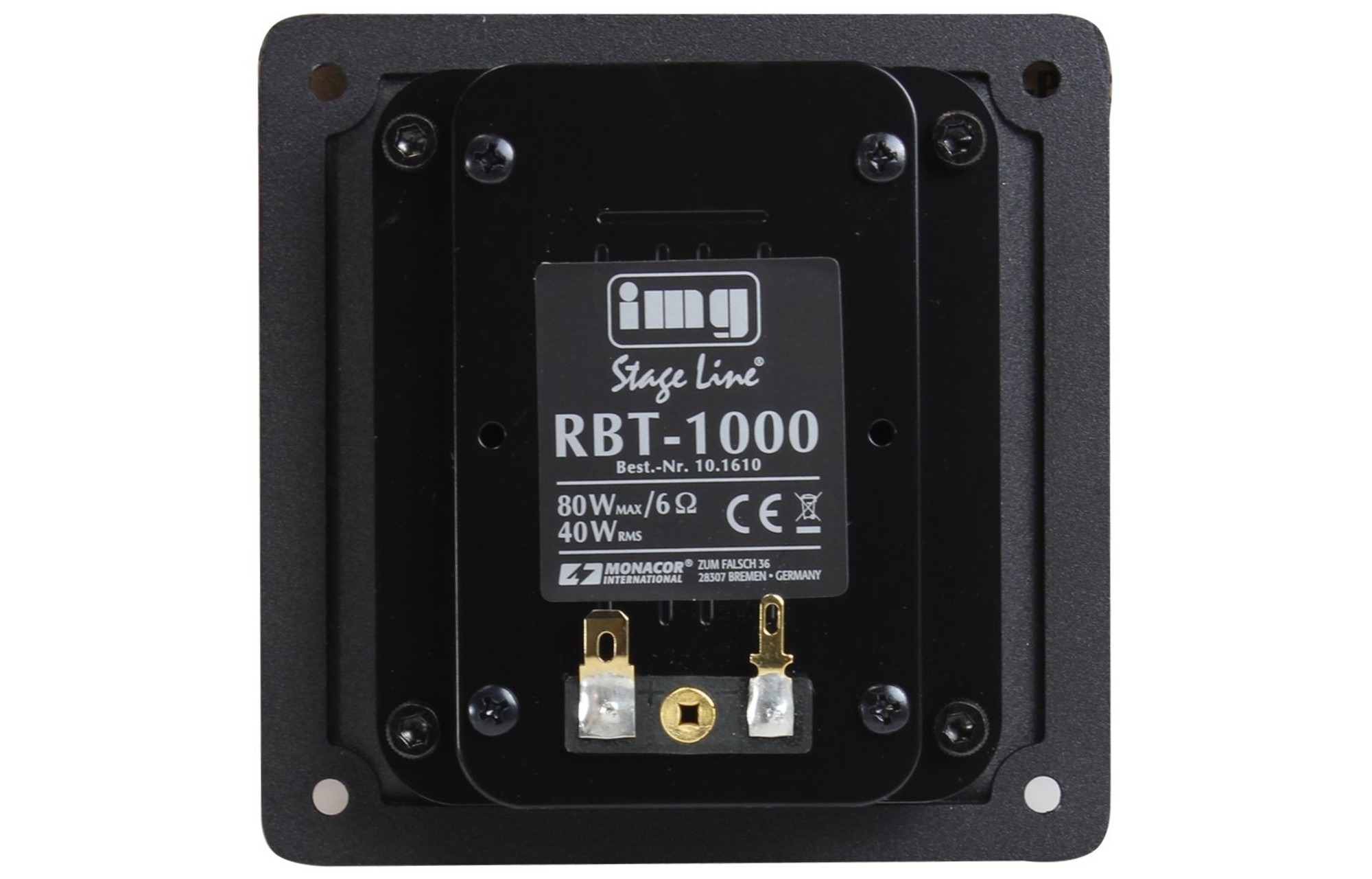 Order the Monacor RBT-1000 tweeter - SoundImports