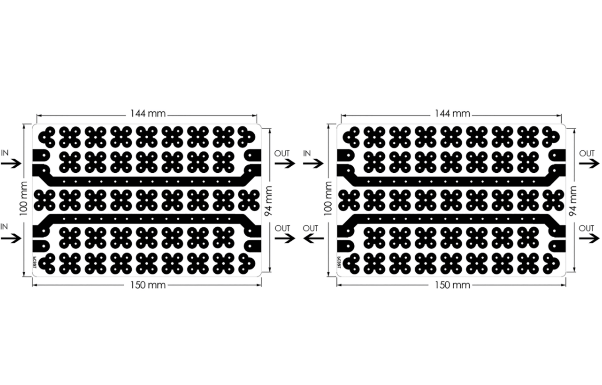 Order the PCB-S01 Cloverleaf Crossover Board | 10 x 15 cm - SoundImports