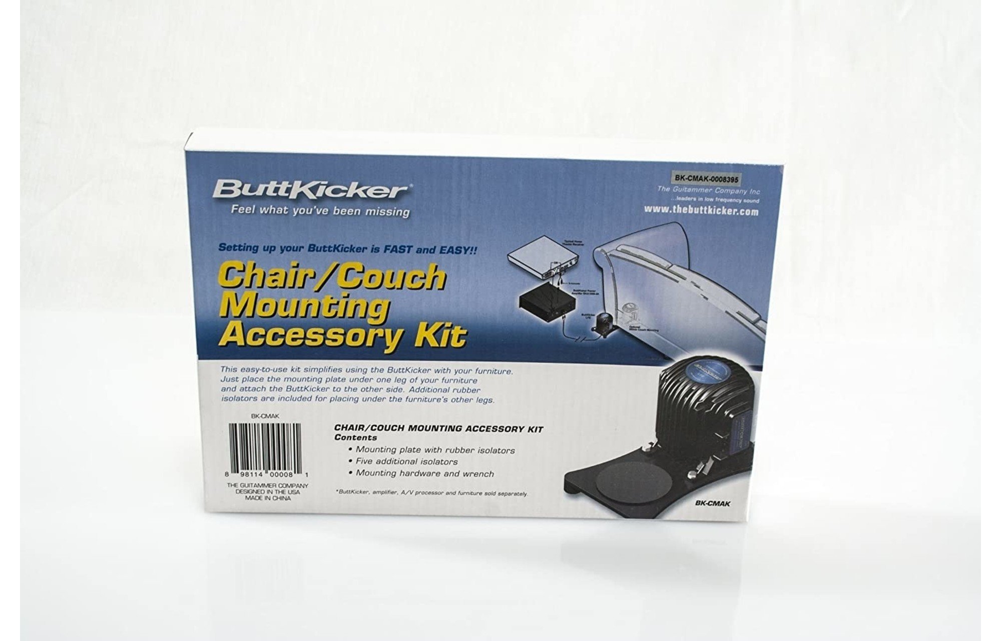 Order the ButtKicker BK-CMAK Furniture Mounting Kit - SoundImports