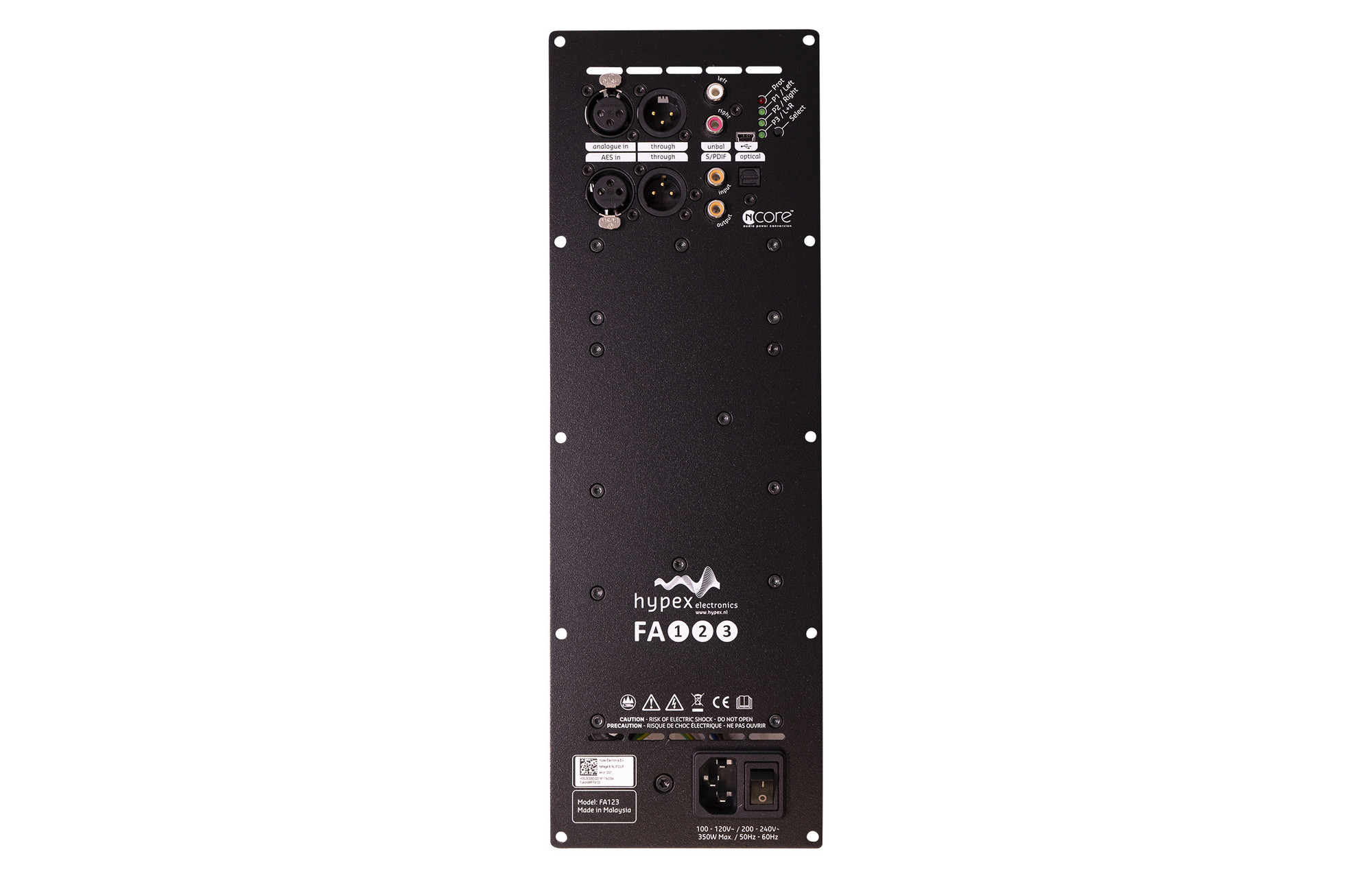 Order the Hypex FA123 plate amplifier - SoundImports