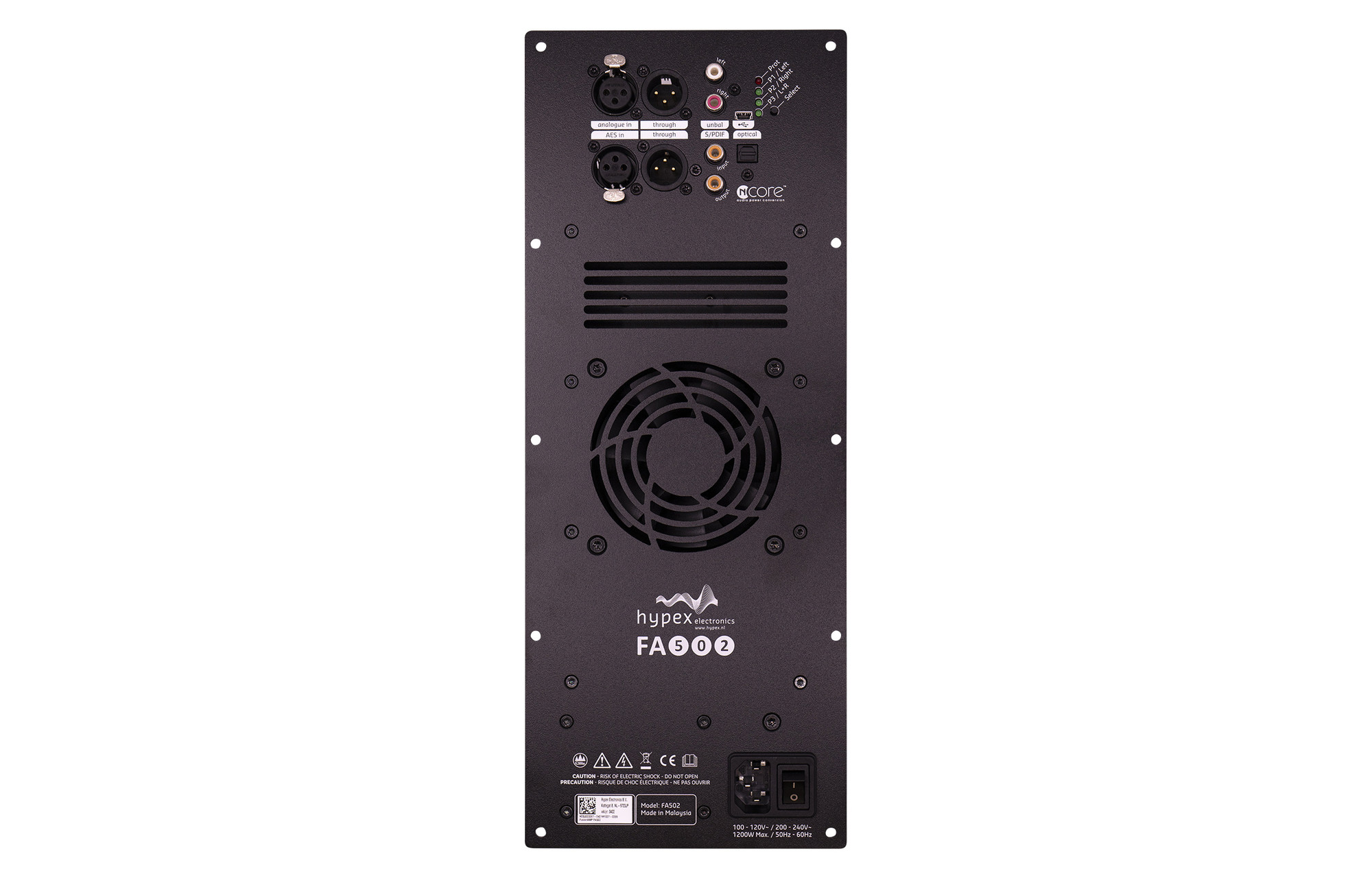 Order the Hypex FA502 plate amplifier - SoundImports