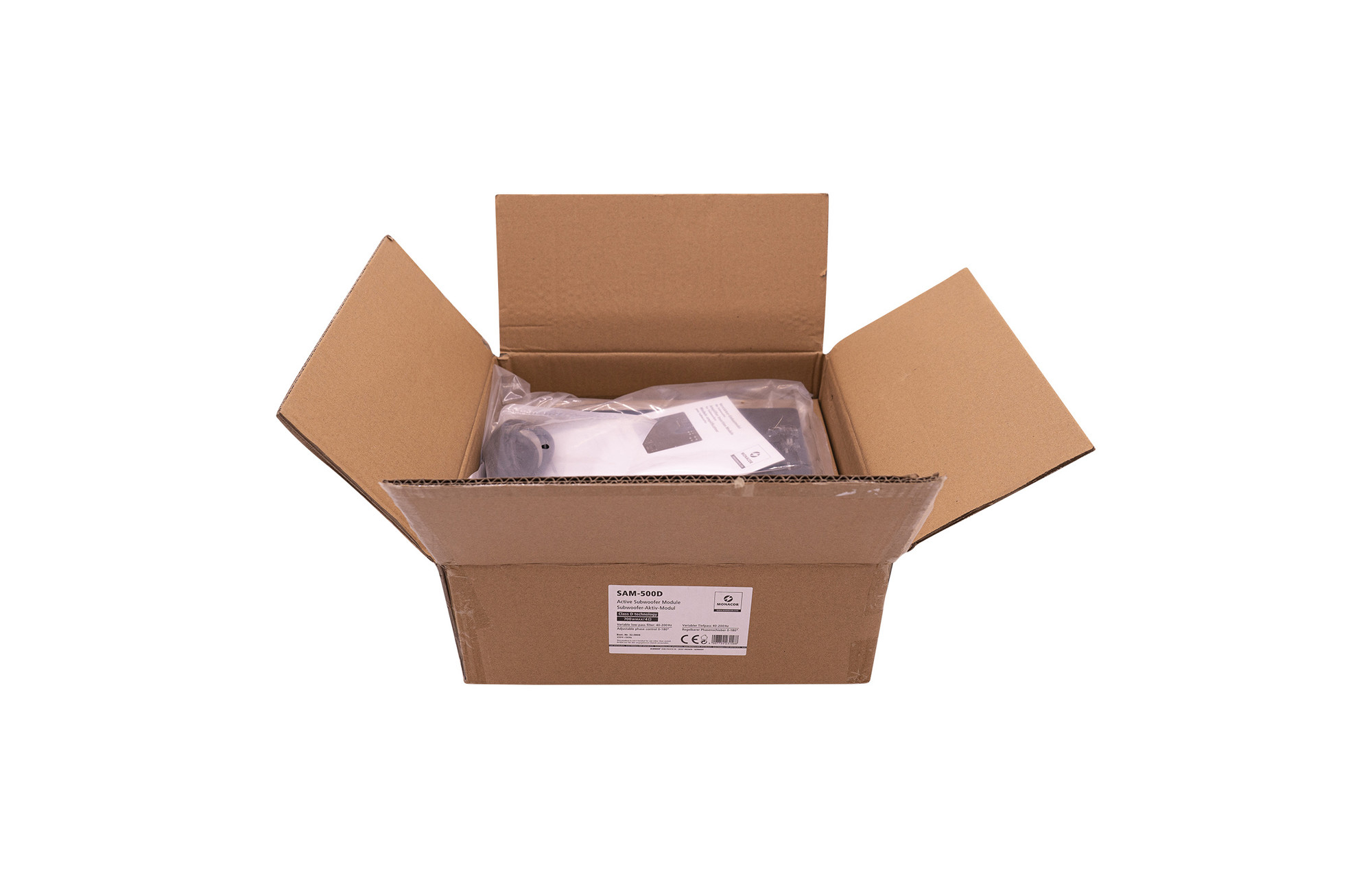 Order the Monacor SAM-500D plate amplifier - SoundImports