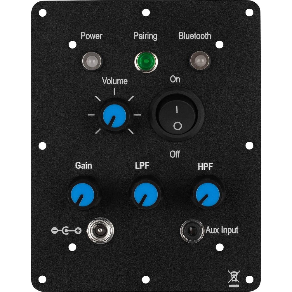 Order Dayton Audio KABD-PMV4 Panel Mount with Function Kit and Potentiometers - SoundImports