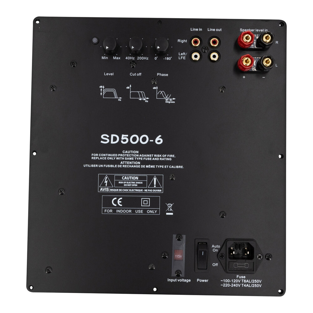 Order Yung International SD500-6 Sub Plate Amplifier - SoundImports