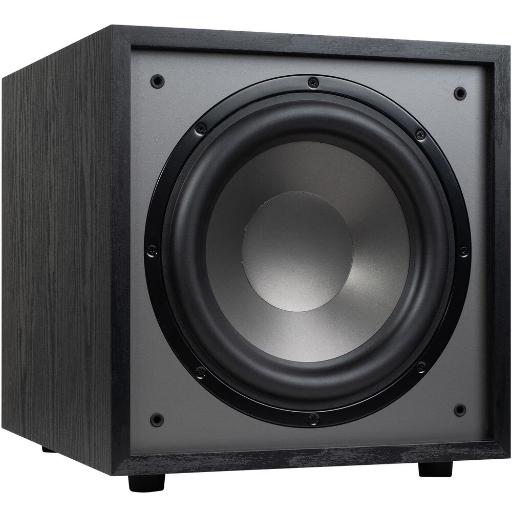 CS1200 12" 200W Powered Subwoofer Black - SoundImports