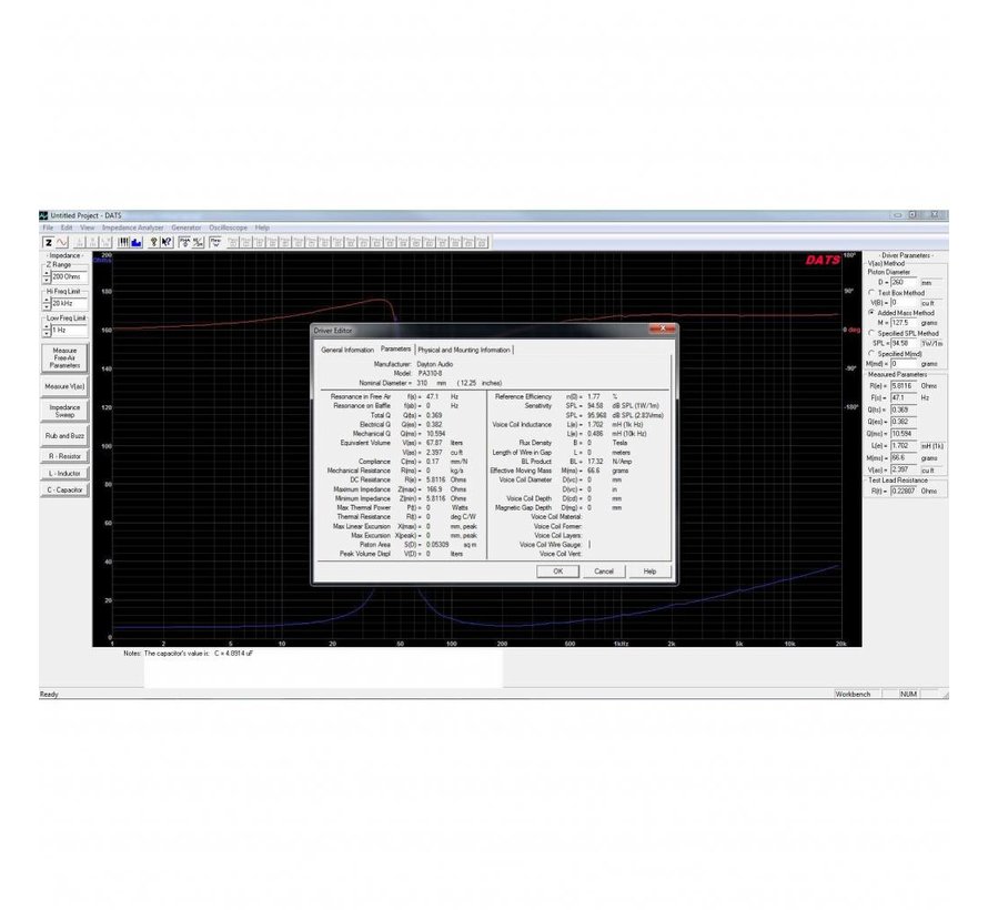 Buying a Dayton Audio DATS V3 measurement microphone? - SoundImports
