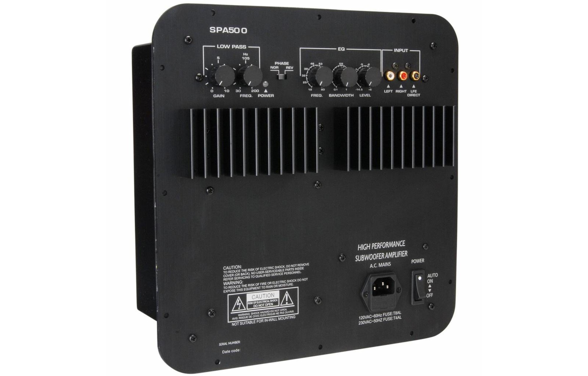 Order the Dayton Audio SPA500 plate amplifier - SoundImports