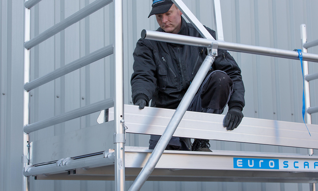 Een bouwsteiger opbouwen - Steigerdeals