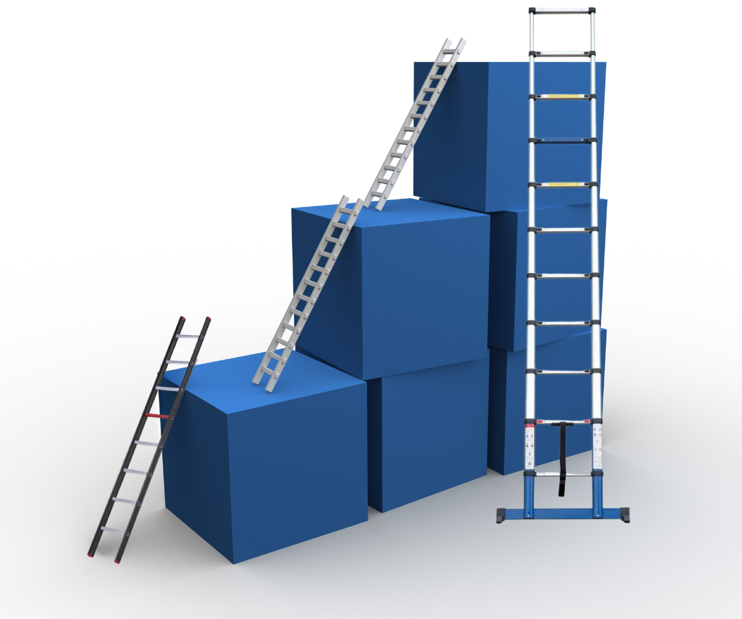 Een overzicht van alle soorten ladders en toepassingen - Steigerdeals