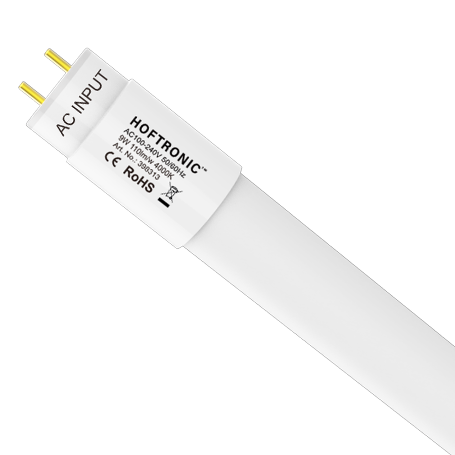 10x T8 LED tube 60 cm 10 Watt 850lm 4000K 5 year warranty Samsung