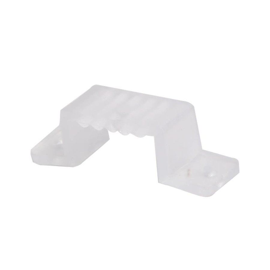 RGB LED strip mounting brackets - Flex60/120 series - 10 pcs - Plastic
