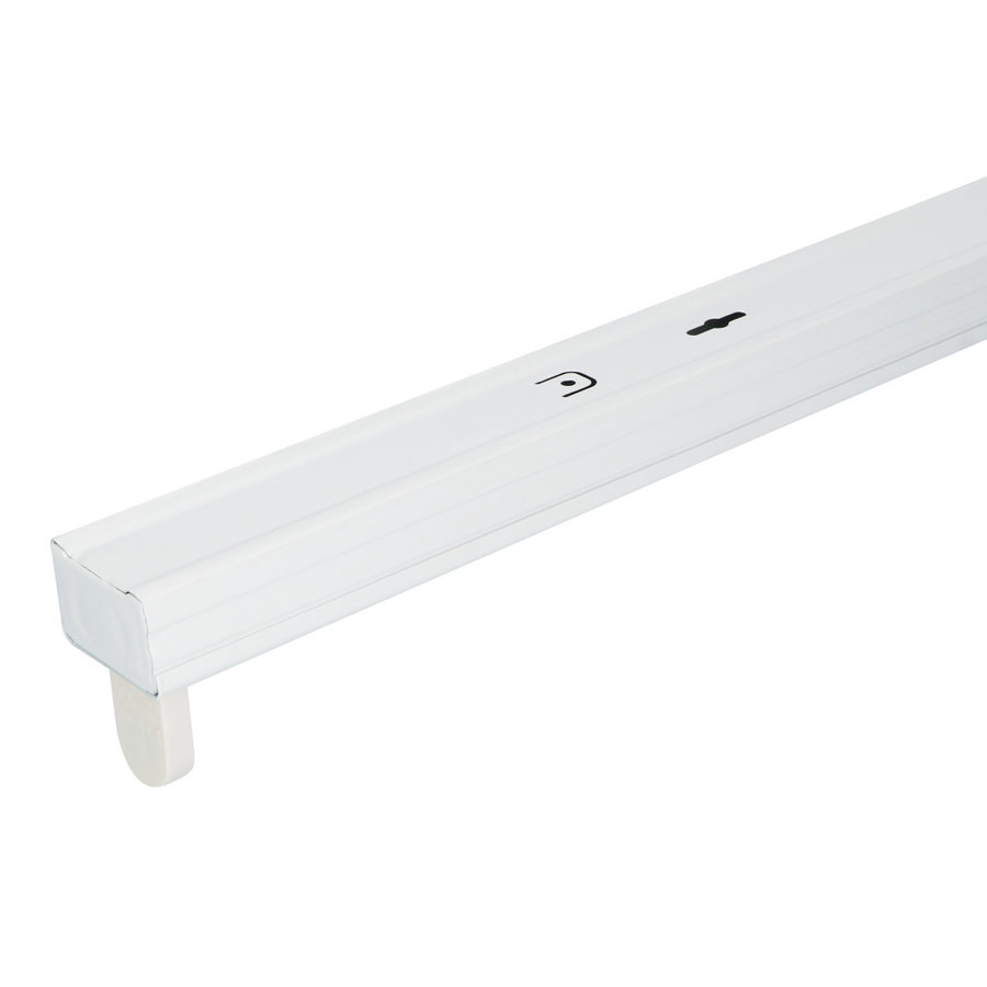 10x IP20 luminaire 150 cm excl. 1x22W LED tube
