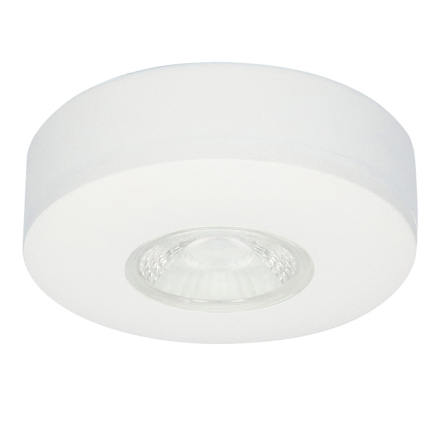 Set van 2 LED Opbouwspots Pavo wit 3 Watt 2700K