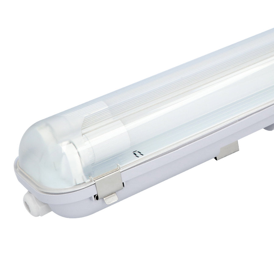 LED T8 TL armatuur IP65 60 cm 6000K 9W 1980lm 110lm/W flikkervrij