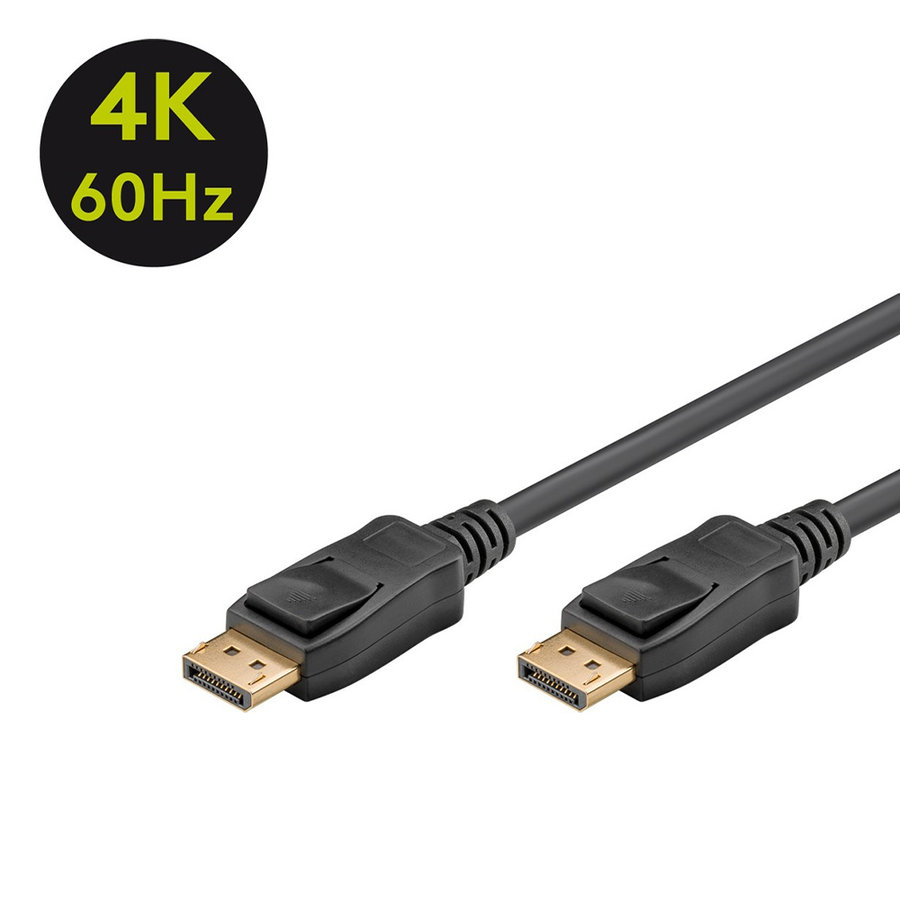 Displayport cable High Speed 1.2 - 4K & 3D - sw