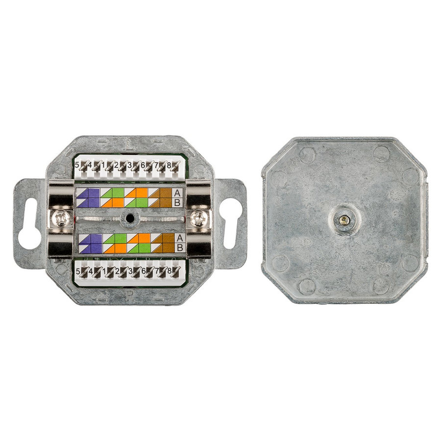 NET CAT5e Network box AP build-in universal white for CAT5 internet ...