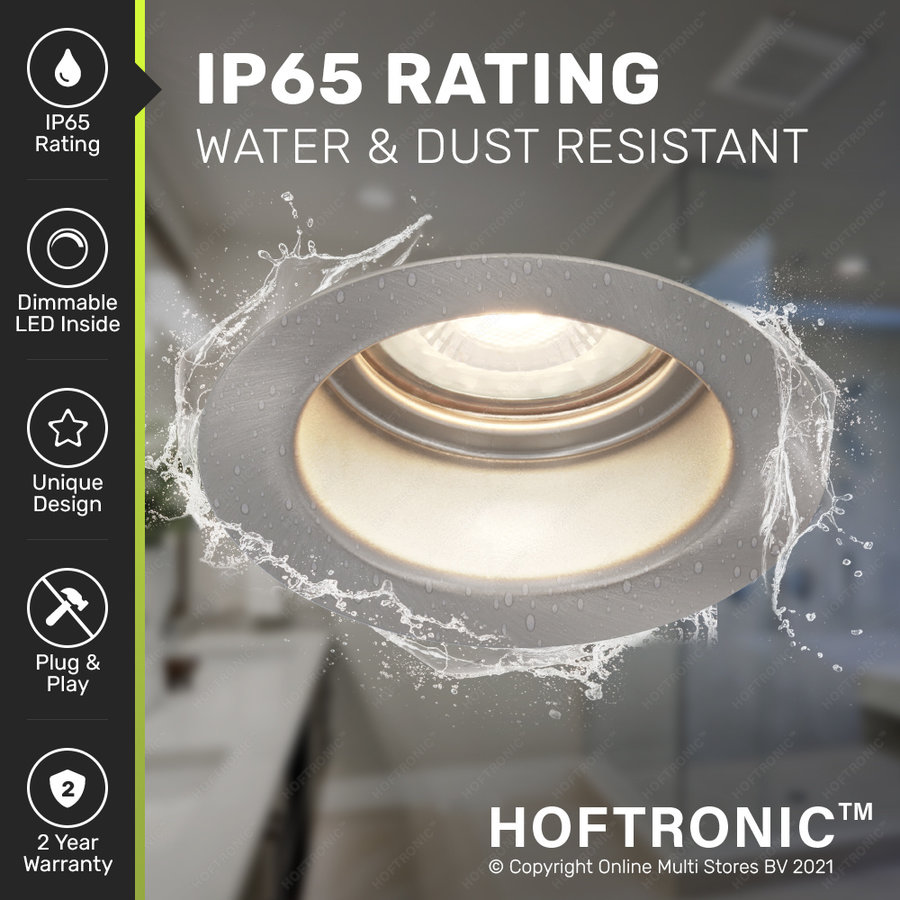 Mari LED downlight - Neutral white - Outdoor - Stainless steel