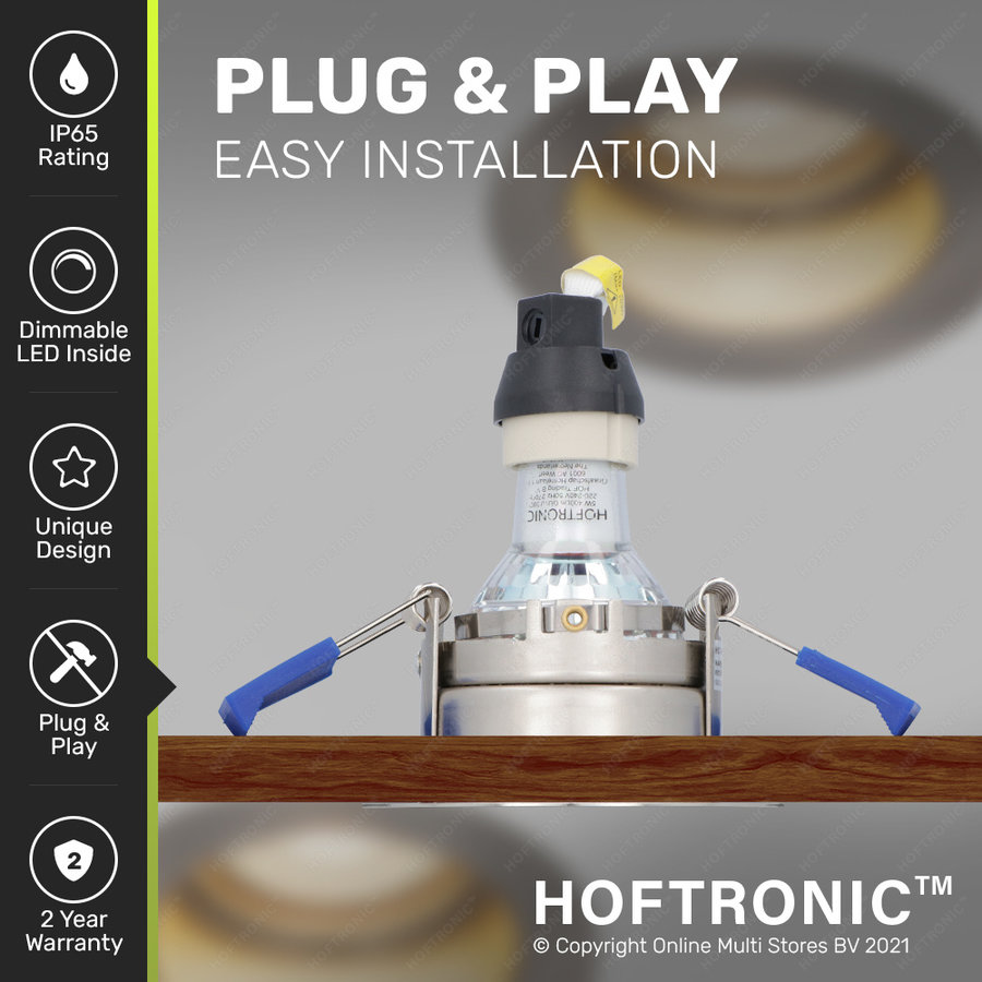 Mari LED downlight - Neutral white - Outdoor - Stainless steel