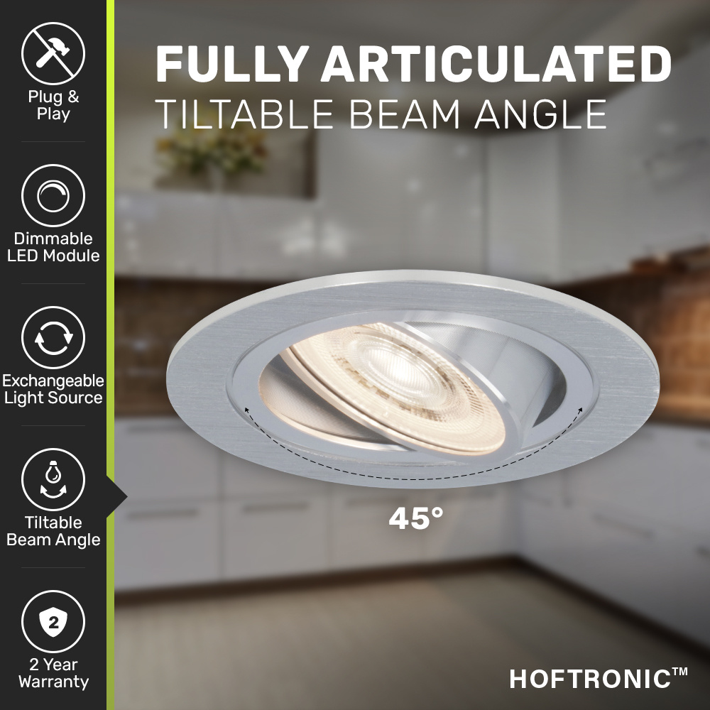 Chandler LED inbouwspot - 4000K - LED module - Voor binnen