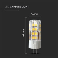10x G4 LED Capsule - 3.2 Watt - 385 Lumen - 4000K Neutraal wit licht