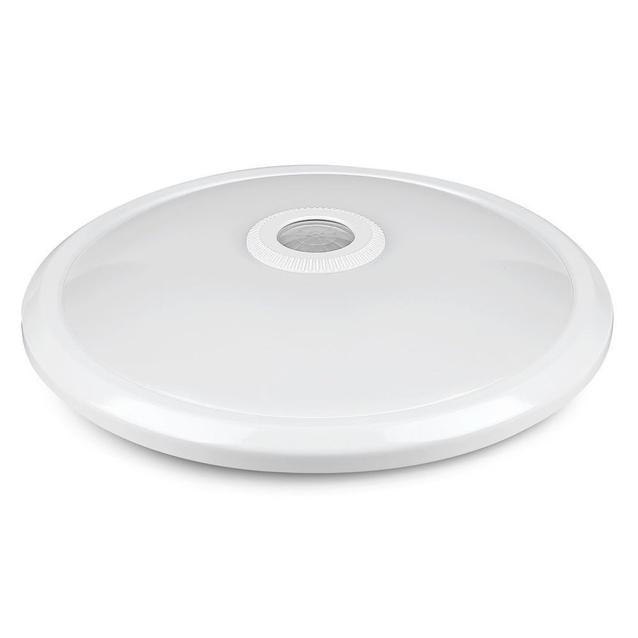 LED Ceiling light with motion sensor - 12 Watt - 900 Lumen - 6400K