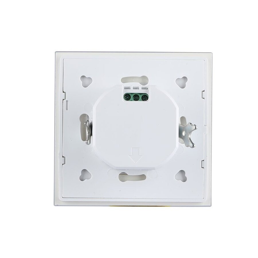 Microwave motion sensor 15 meter Maximum 1200 Watt built-in white