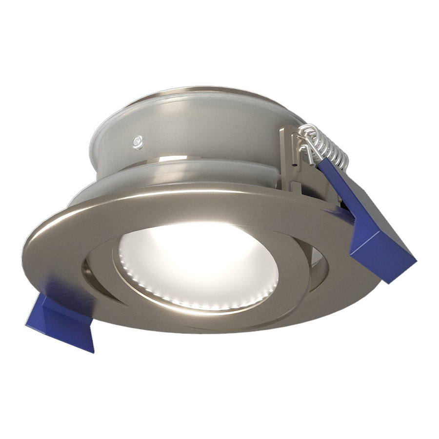 Lima LED recessed downlight - Tiltable - IP65 - Neutral white - Steel