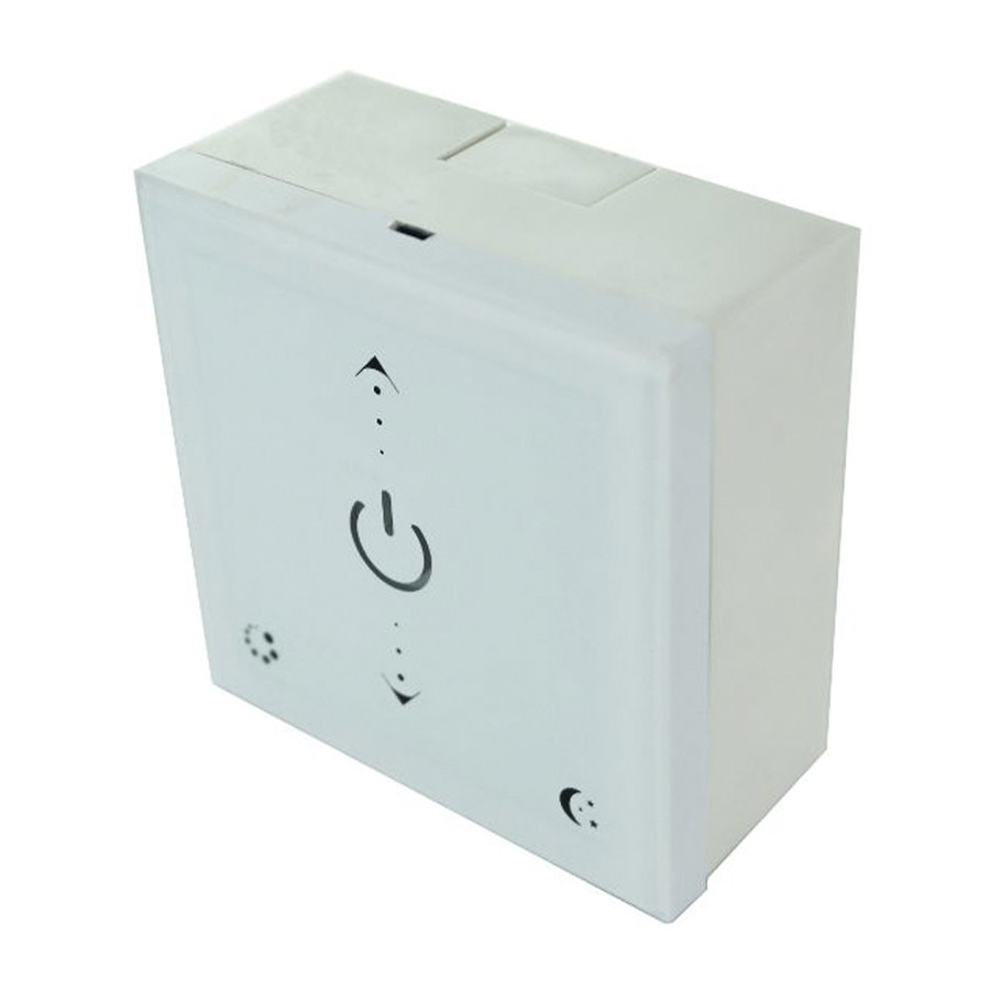 LED wall dimmer - Surface mounted - for 12V recessed spots - IP20