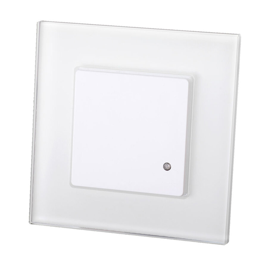 Microwave motion sensor 15 meter Maximum 1200 Watt built-in white