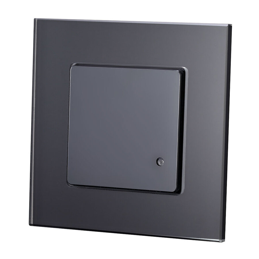 Microwave motion sensor 15 meter Maximum 300 Watt built-in black
