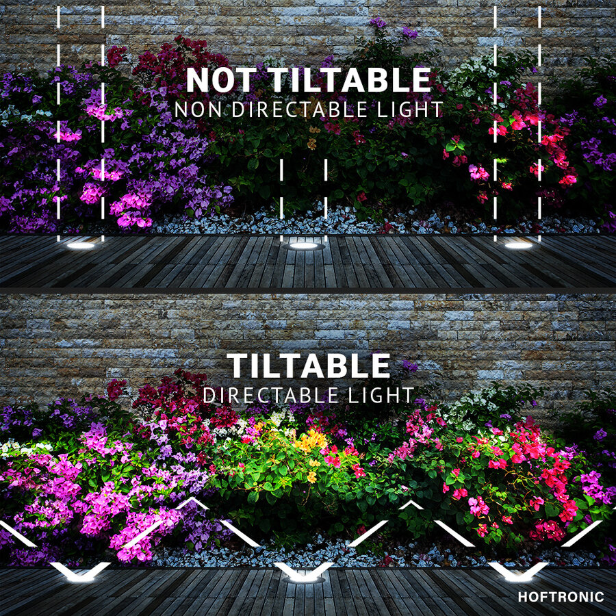 Lilly dimmable LED Ground Spot - 4000K - IP67 - Black