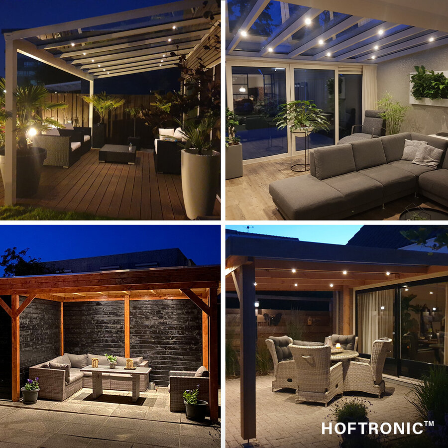 Terrassenuberdachung Beleuchtung Led Dimmbar