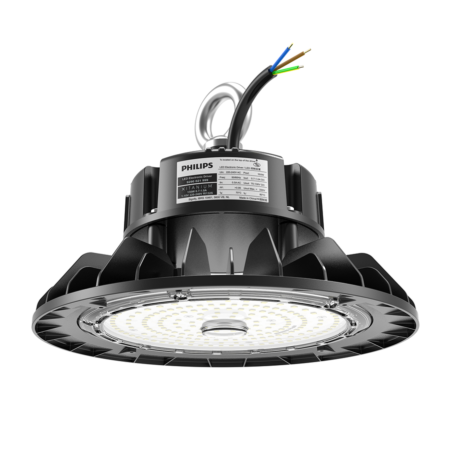 Triton LED High Bay 150W 6500K 175lm/W 1-10V Dimmable Philips Driver