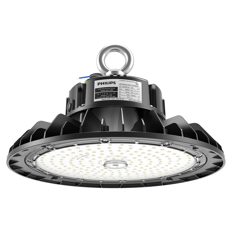 Triton LED High Bay 200W 4000K 175lm/W 1-10V Dimmable Philips Driver