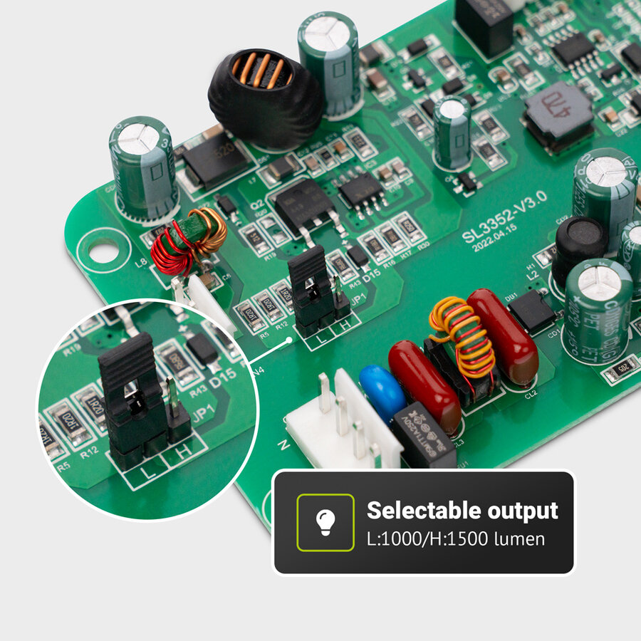 Salux Max - LED Noodverlichting met Noodbatterij & Testknop - IP66