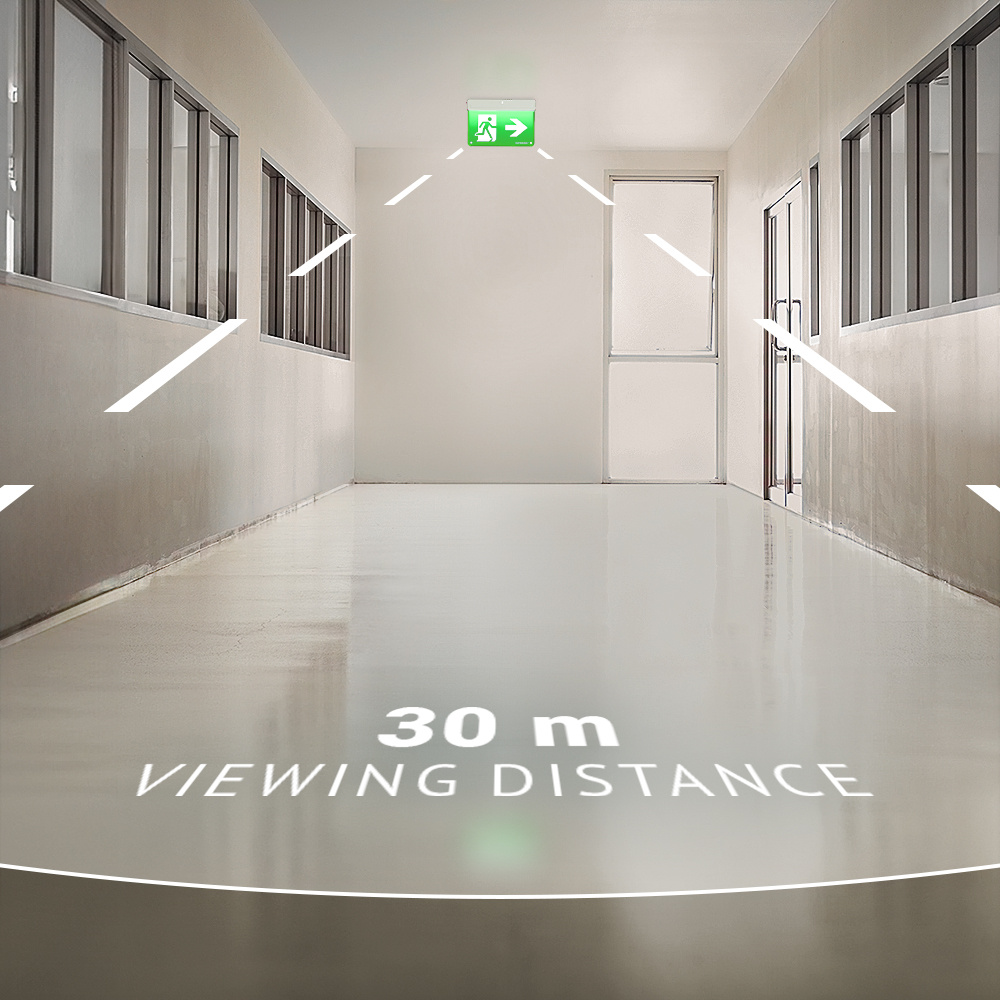 Tumu LED Emergency Lighting with Backup Battery & Autotest-function