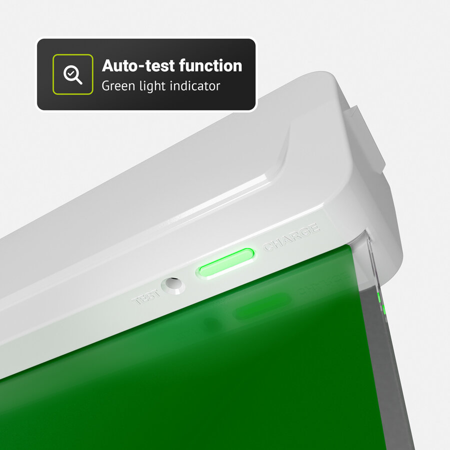 Tumu LED Emergency Lighting with Autotest & Suspended Mounting Kit