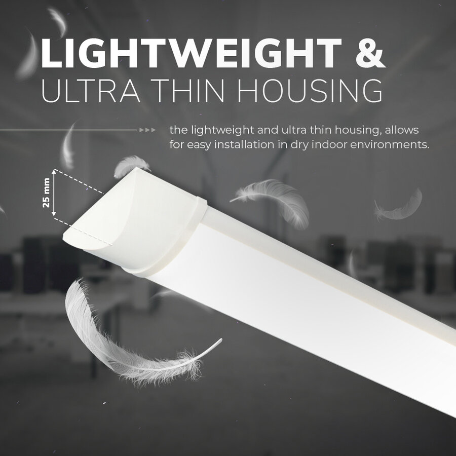 LED Leiste 120 cm 40W 3000K 4800lm Samsung 5 Jahre Garantie